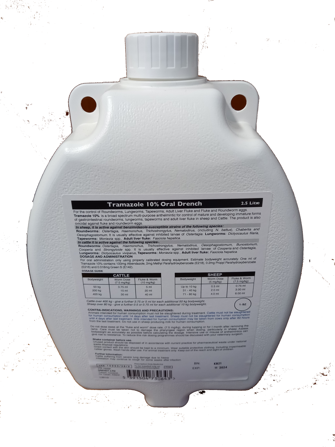 Tramazole 10% 2.5L - FRSDirect