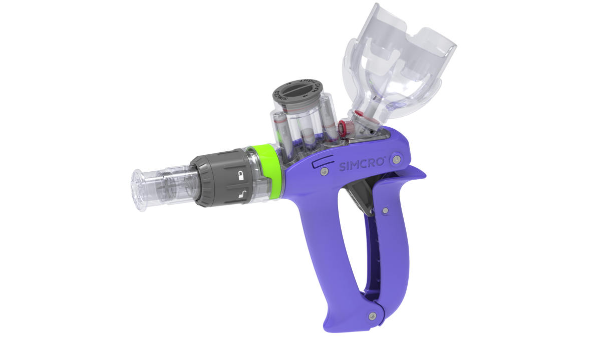 DATAMARS Simcro VS Bottle Mount Injector Needle Guard - FRSDirect