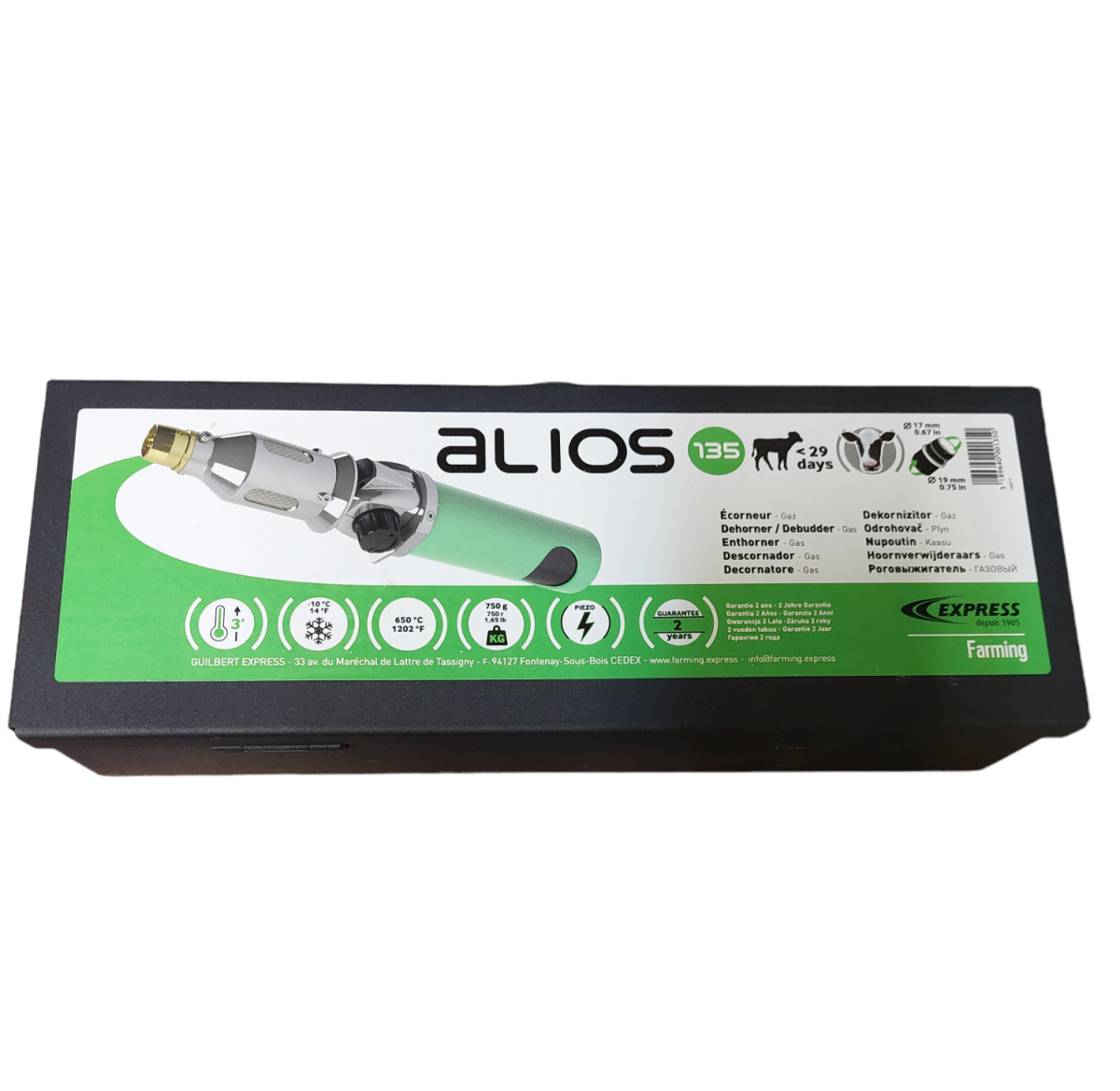 Dehorner Gas Express Alios - FRSDirect
